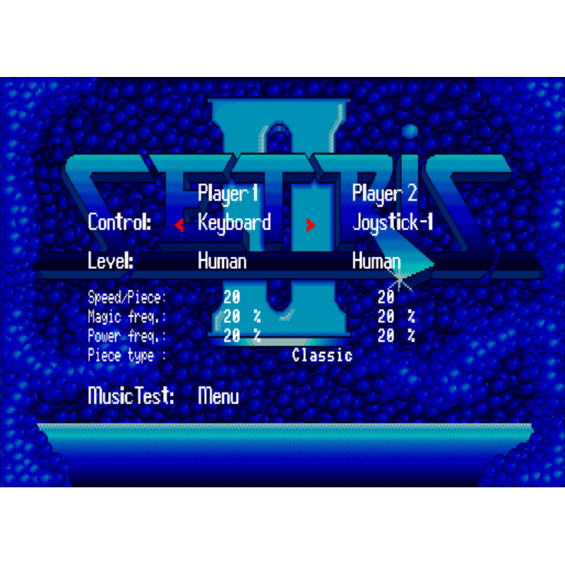 Setris II MSX 2 Regular