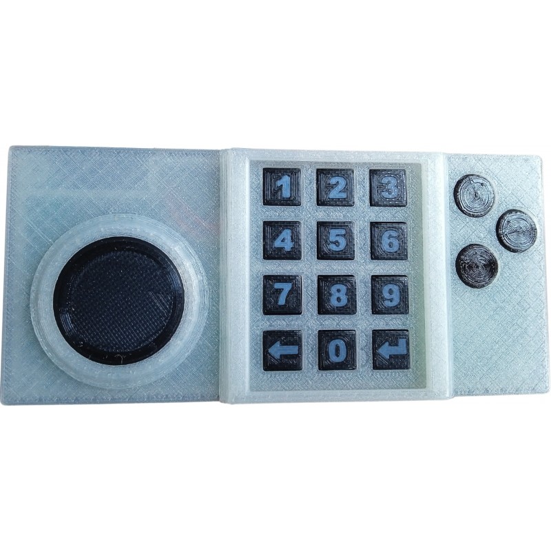 Long Play Disc Controller Frozen Crystal Shell